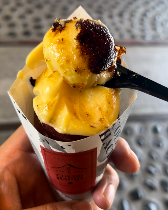 絶品食べ歩き！川越の「焼き芋 COEDO HACHI」で極上の焼き芋ブリュレを堪能